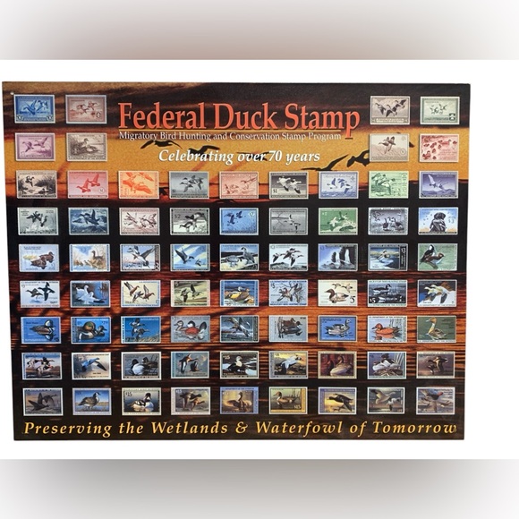 unknown | Wall Decor | Federal Duck Stamp Celebrating 7 Years Wetlands ...
